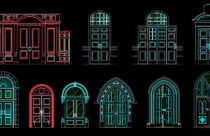 57.Wall cladding details, Ceiling Details Autocad Blocks