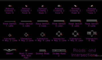 Free Download CAD Drawing Road – High-Quality DWG Files
