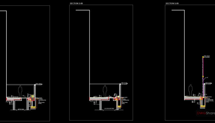 50.Cad File of Roadside Planting Section Details For Free Download ...
