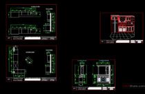 272. Display Cabinets Cad Blocks free download
