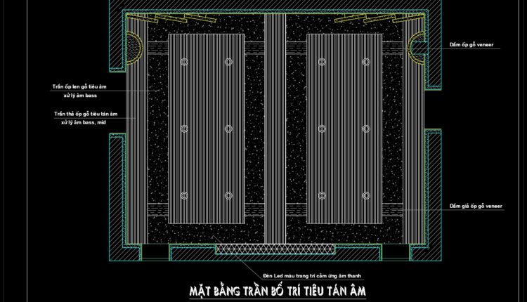 69.Acoustic isolation wall detail drawing in dwg AutoCAD file - Free ...