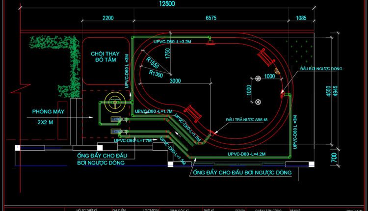 70.Swimming Pool Full Detail Project AutoCAD Drawings - Free Cad Blocks ...