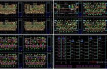 19. CAD drawings of a 10-story high-rise residential building project ...