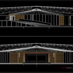 Concert Hall Plan, Elevation free AutoCAD drawings - Free Cad Blocks ...