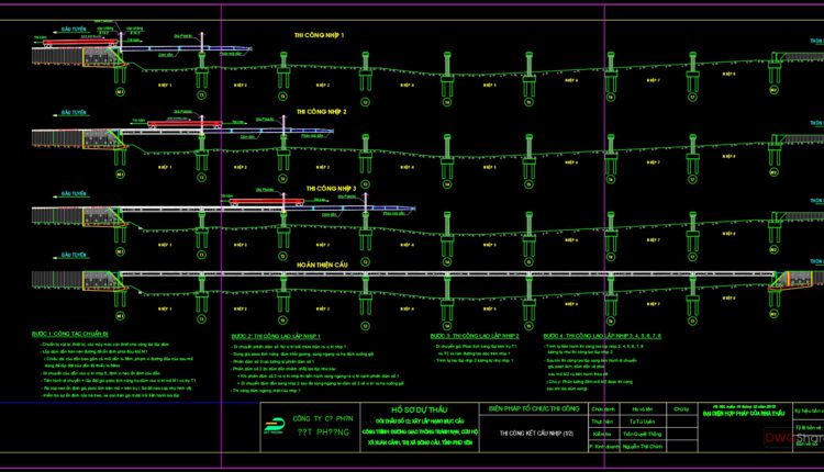 Girder erection free AutoCAD drawings - Free Cad Blocks, download DWG ...