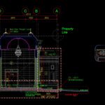 Guard House Layout Plan Elevations and Section Details AutoCAD File ...