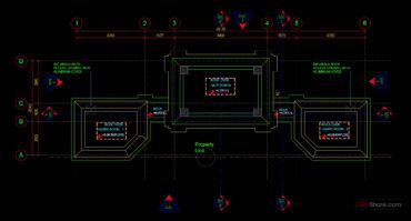 Guard House Layout Plan Elevations and Section Details AutoCAD File ...