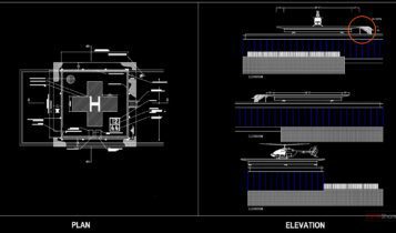 35.Autocad Drawing Of Industrial Plant Substructure Details For Download