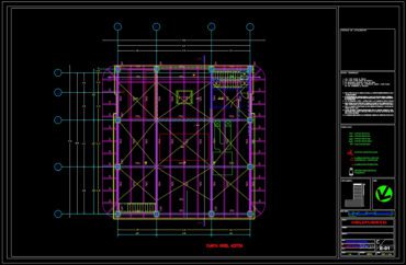 Heliport Layout Plan and Sections Details Autocad Drawing DWG