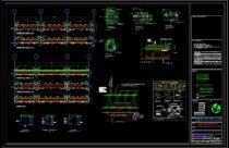 Heliport Layout Plan and Sections Details Autocad Drawing DWG