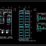 High Rise Four Stars Hotel Plans and Elevation AutoCAD File DWG - Free ...