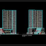High Rise Four Stars Hotel Plans and Elevation AutoCAD File DWG - Free ...