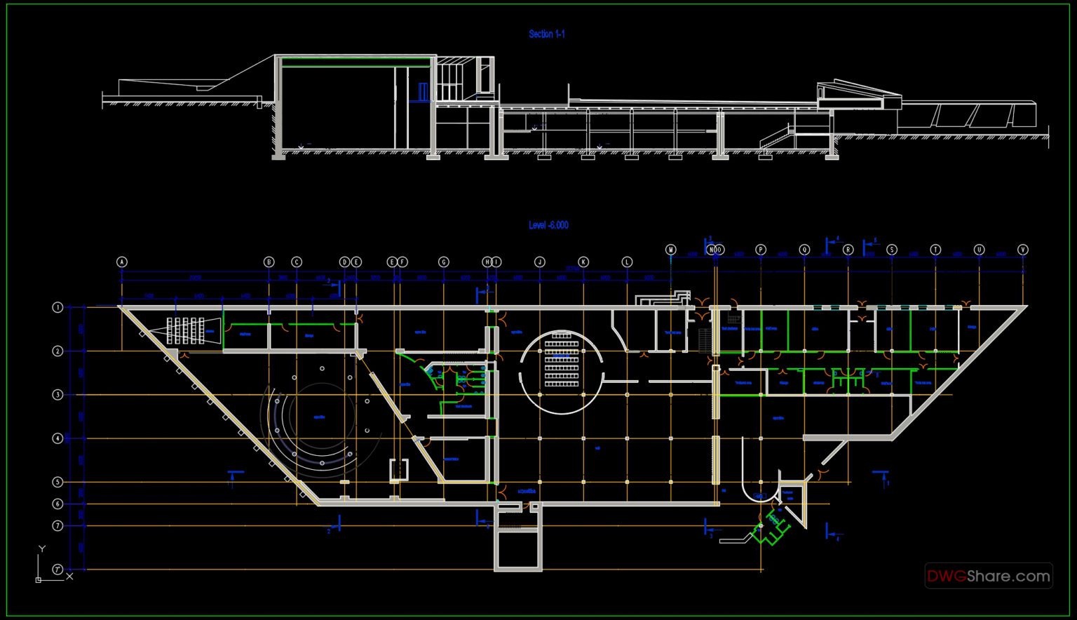 Historical Museum free AutoCAD drawings