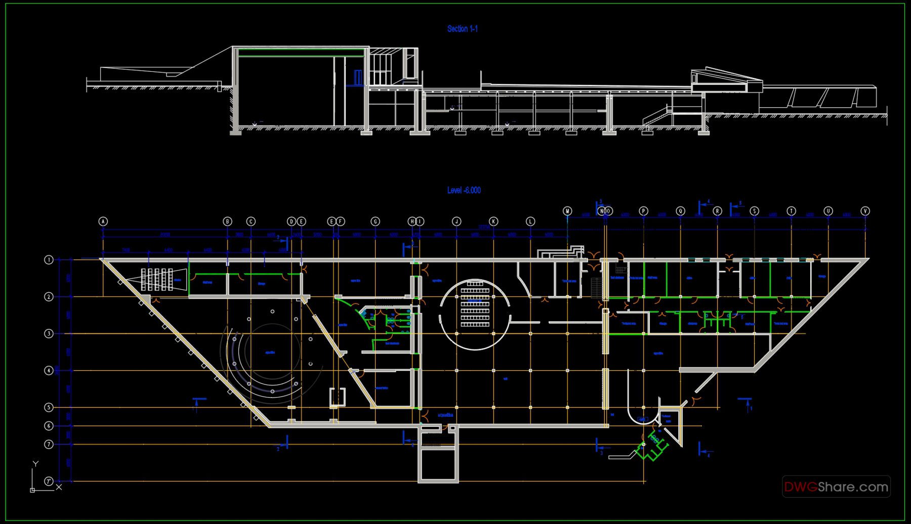 Historical Museum free AutoCAD drawings