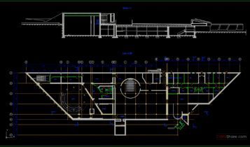 Free Drawing in Autocad: Museums CAD Blocks for format DWG