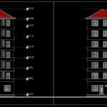 Hotel Elevator and stairs Elevation AutoCAD File DWG - Free Cad Blocks ...