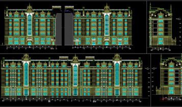 579. Download Detailed CAD Drawings of Classical Decorative Gate and ...