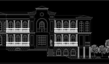 Row House Design Plans and Elevations AutoCAD File DWG