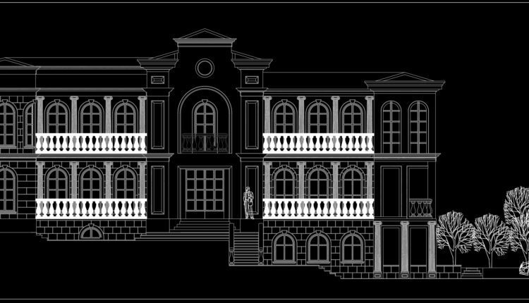 House Classic Facades free AutoCAD drawings - Free Cad Blocks, download ...