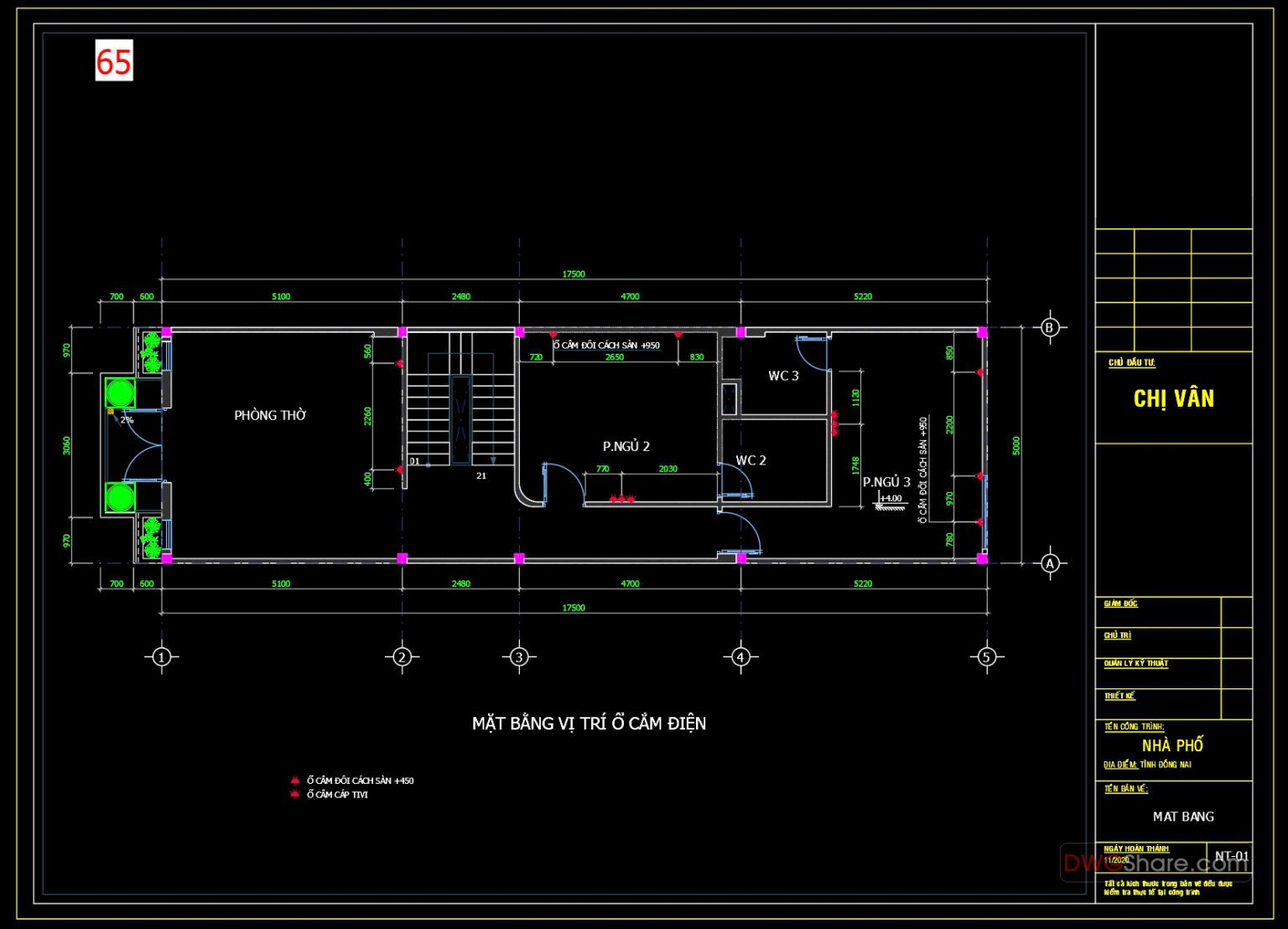 House Design Drawing of Interior Design V.1