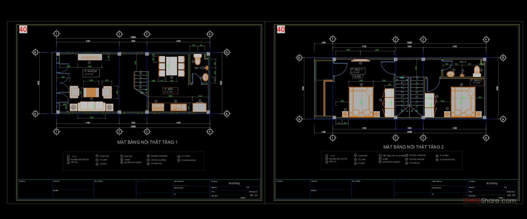 House Design Drawing of Interior Design V.2