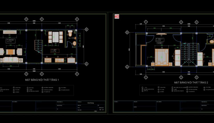 House Design Drawing of Interior Design V.2 - Free Cad Blocks, download ...