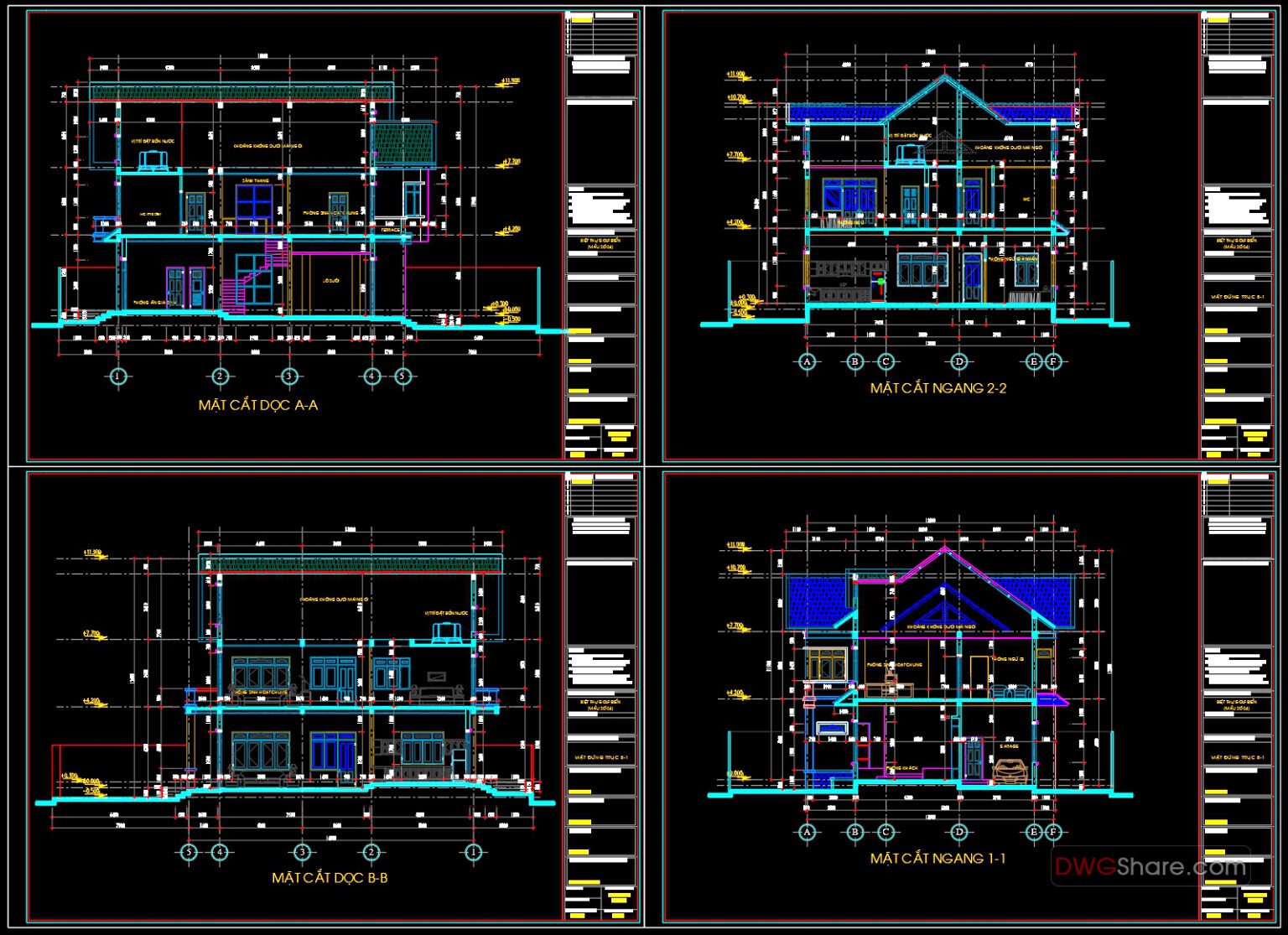 House at home, 143sqm, 4 bedrooms AutoCAD File Free Download