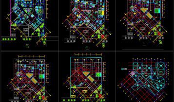 Free Drawing in Autocad: Museums CAD Blocks for format DWG
