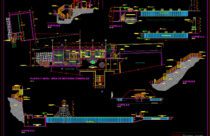 Wellness and SPA complex free AutoCAD drawings