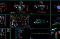 323. Free download of drawings for various types of outdoor camping tents