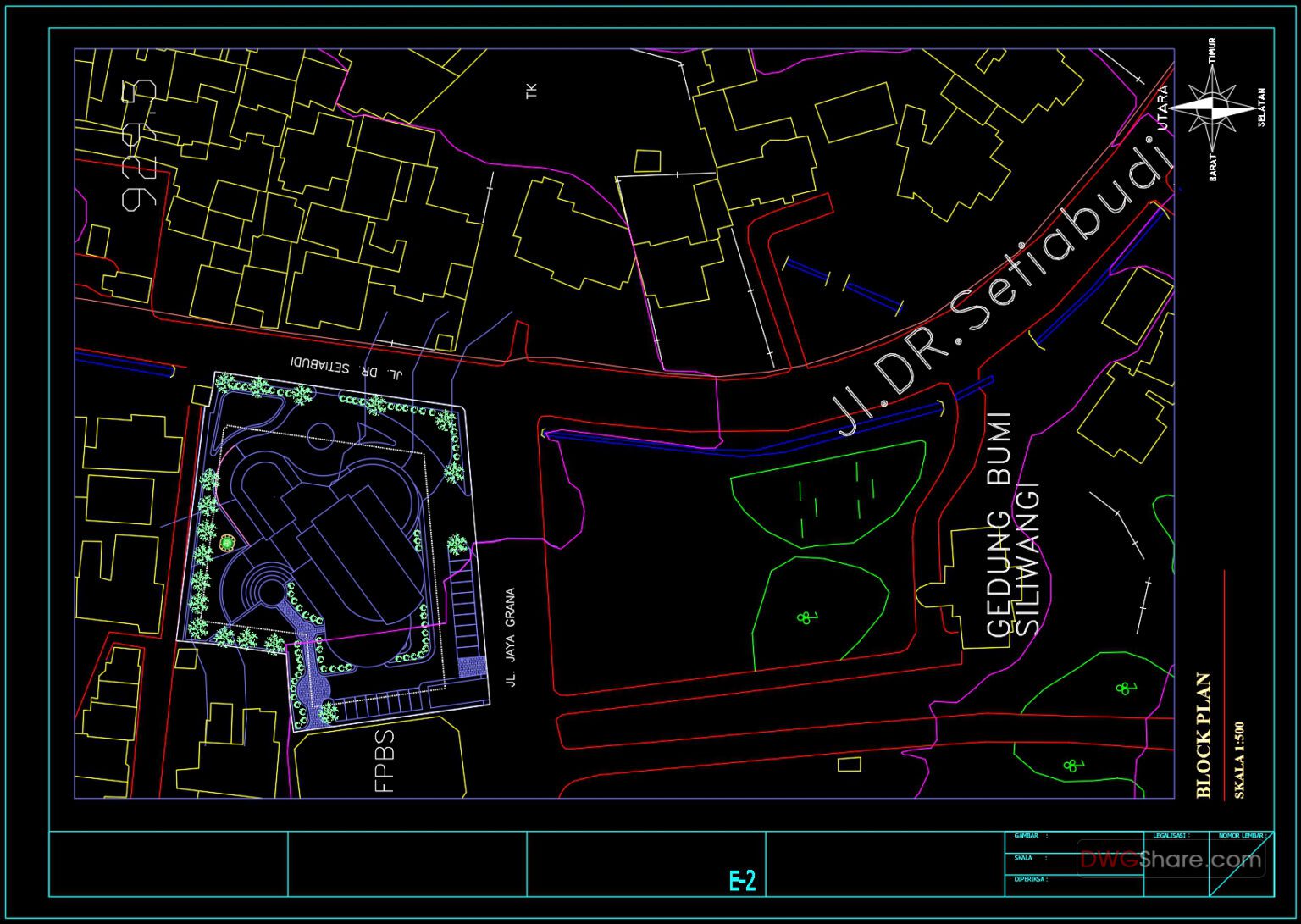 Performing Arts Center Free AutoCAD drawings