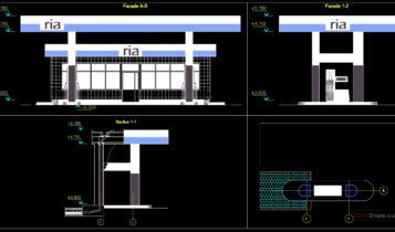 Terminals and Stations - Free Cad Blocks, download DWG models for ...
