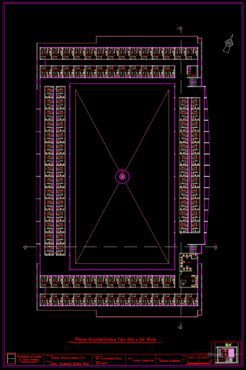 Preventive Jail Layout Plan AutoCAD File Free Download