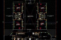 Autocad Drawings Of 2-Story School 39m x41m For Download