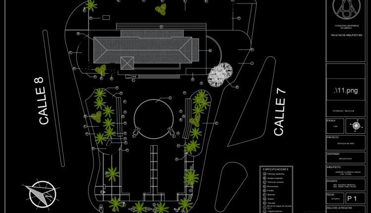 Terminals and Stations - Free download website of Autocad Blocks for ...