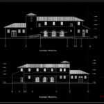 Railway Station Plans and Elevations AutoCAD File DWG - Free Cad Blocks ...