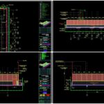 Tennis Court Layout Plan and Sections Details Autocad - Free Cad Blocks ...