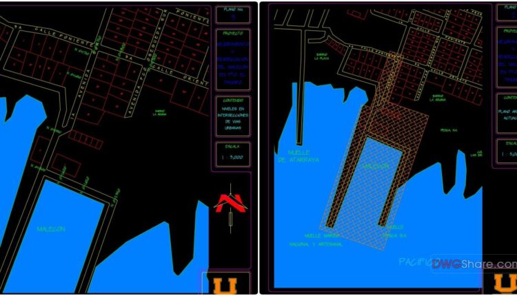 Tourist port Salvador AutoCAD File DWG - Free Cad Blocks, download DWG ...