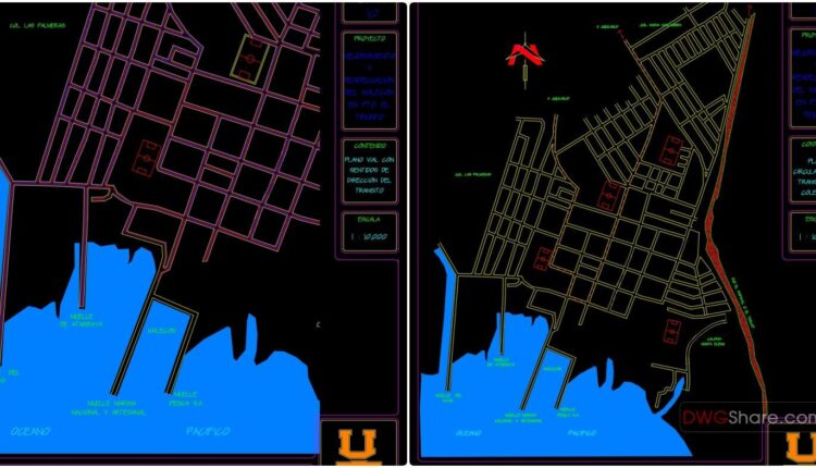 Tourist port Salvador AutoCAD File DWG - Free Cad Blocks, download DWG ...