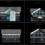 Villa Design Project free AutoCAD drawings (2) - Free Cad Blocks ...