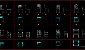 10.Garbage Bin CAD Blocks