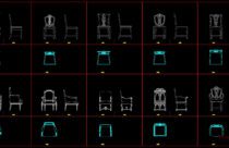 78.Flag Pole Elevation and Sections Details Autocad file
