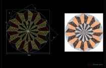 124.Indian Pattern Cad Blocks Free Download