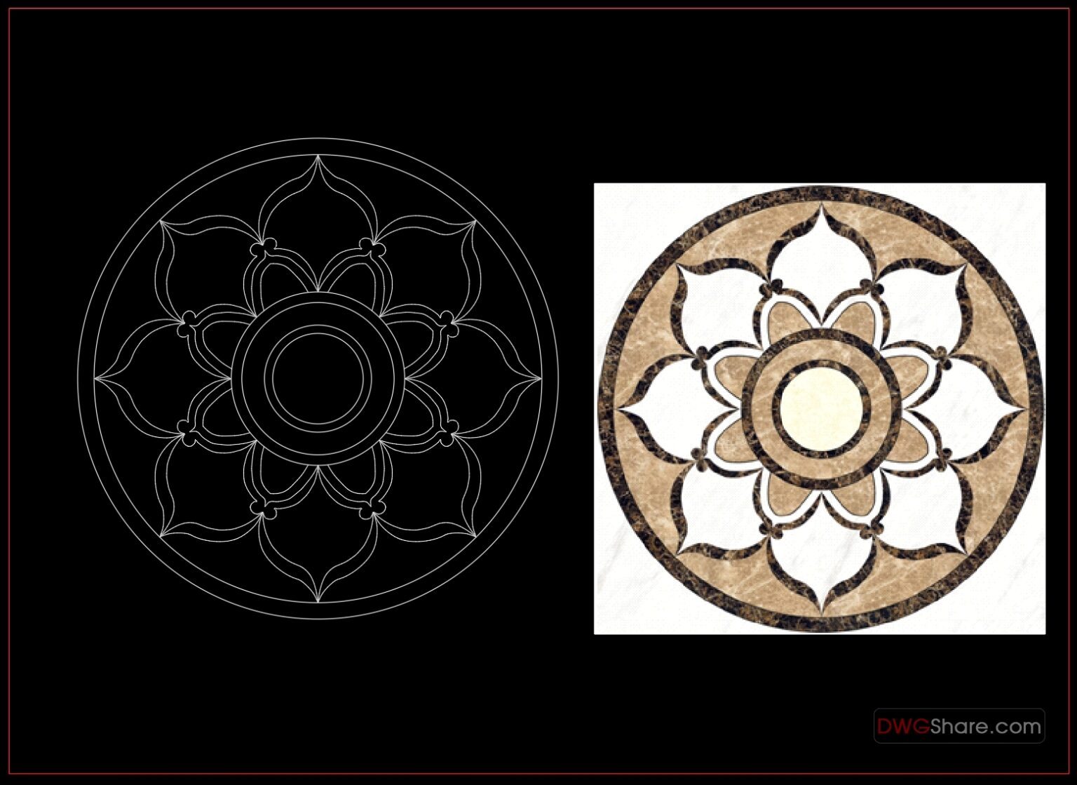 186. Paving Design CAD Blocks
