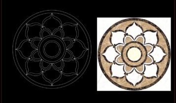 124.Indian Pattern Cad Blocks Free Download