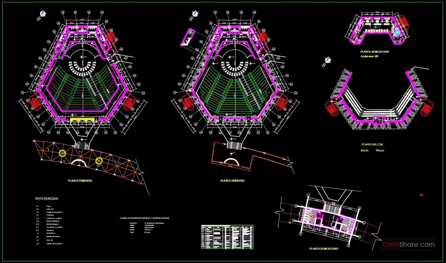 28.Conventioncenter AutoCAD File Download