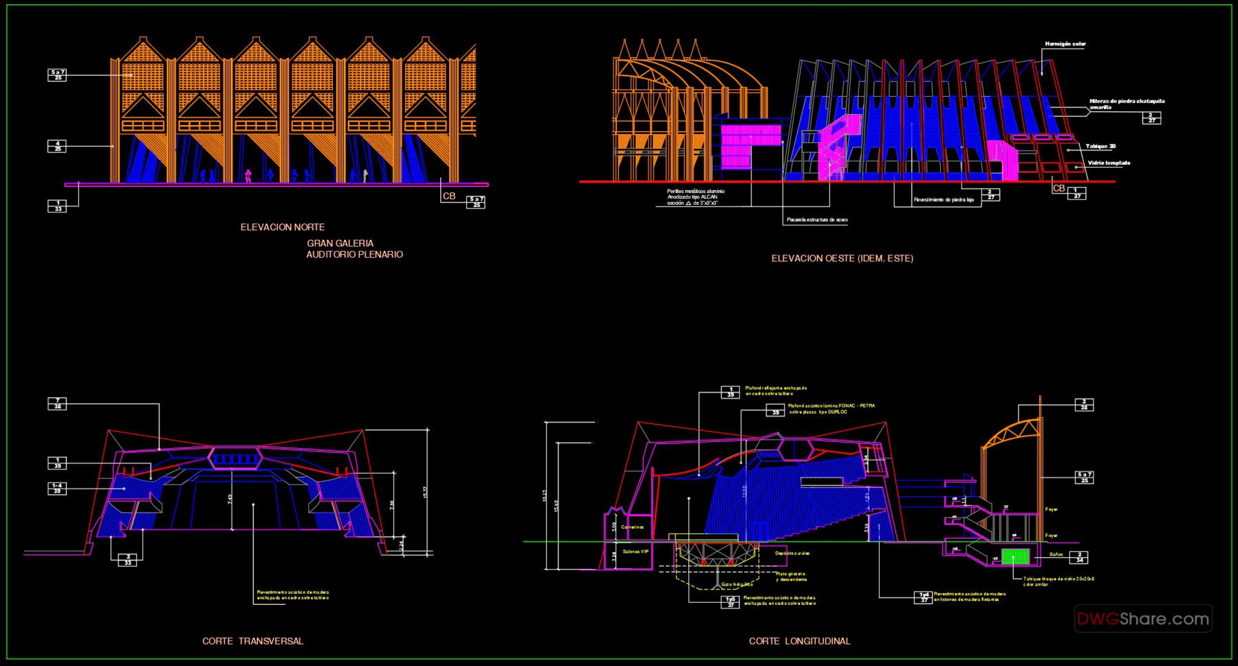 28.Conventioncenter AutoCAD File Download