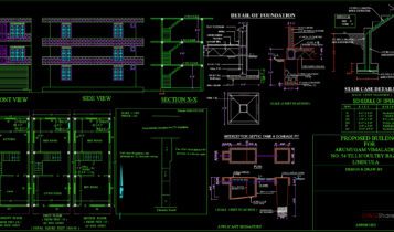 91. Free Download of CAD Drawings for Rotary Drilling Rig