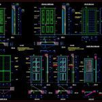 324.Free cad blocks Detail doors windows DWG download - Free Cad Blocks ...