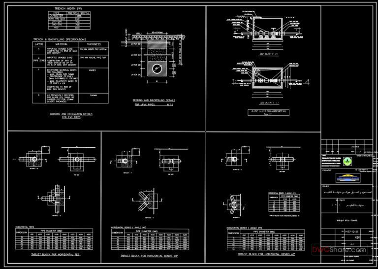81.Water Tank Design AutoCAD File DWG